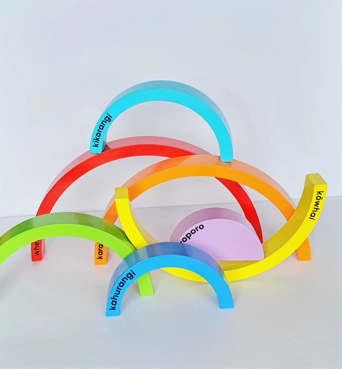 Rainbow Te Reo Blocks – The Garden Party